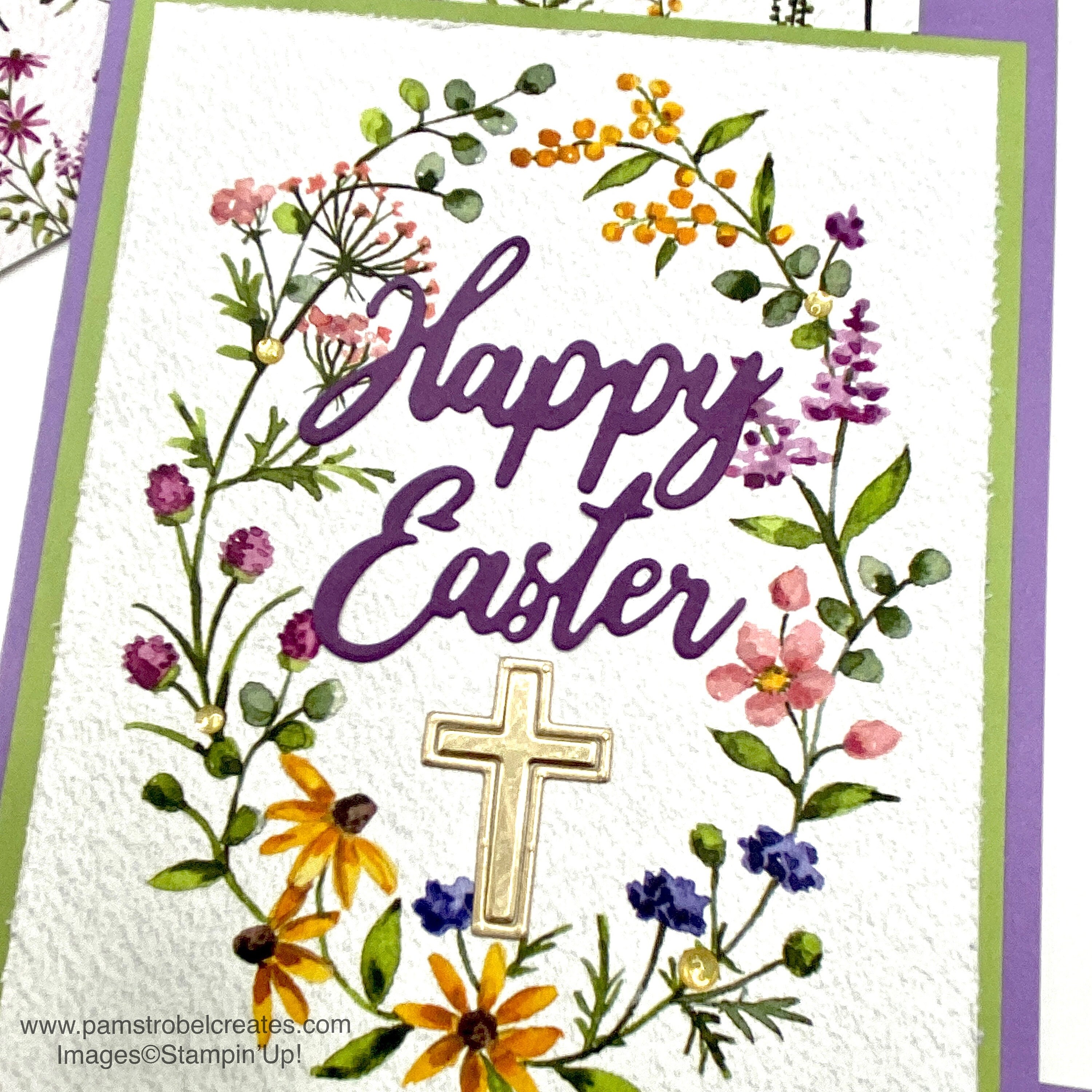Happy Easter Handmade Card, Stampin'up , Easter Cards, Faith-religion ...