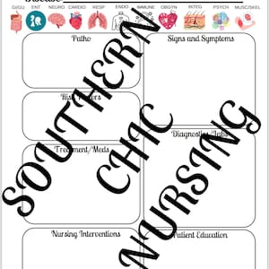 Patho Template - PDF Download - Etsy