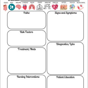 Patho Template - PDF Download - Etsy