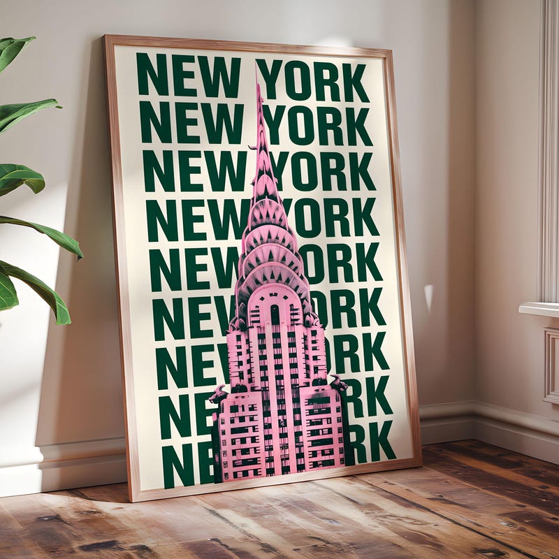 New York Poster - Etsy