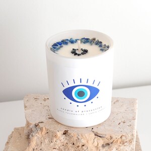 Evil Eye Candle the Candle of Protection - Etsy