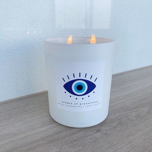 Evil Eye Candle the Candle of Protection - Etsy