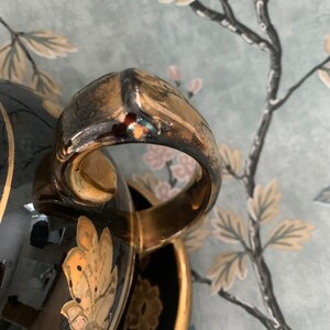 Vintage 1930s Wade Teapot With Stand Black and Gold Floral - Etsy