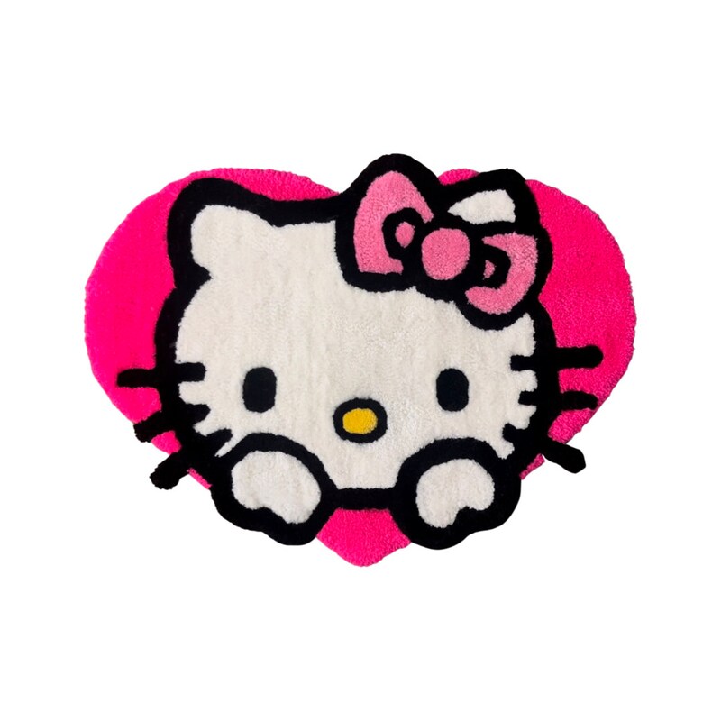 Hello Kittys Rug - Etsy