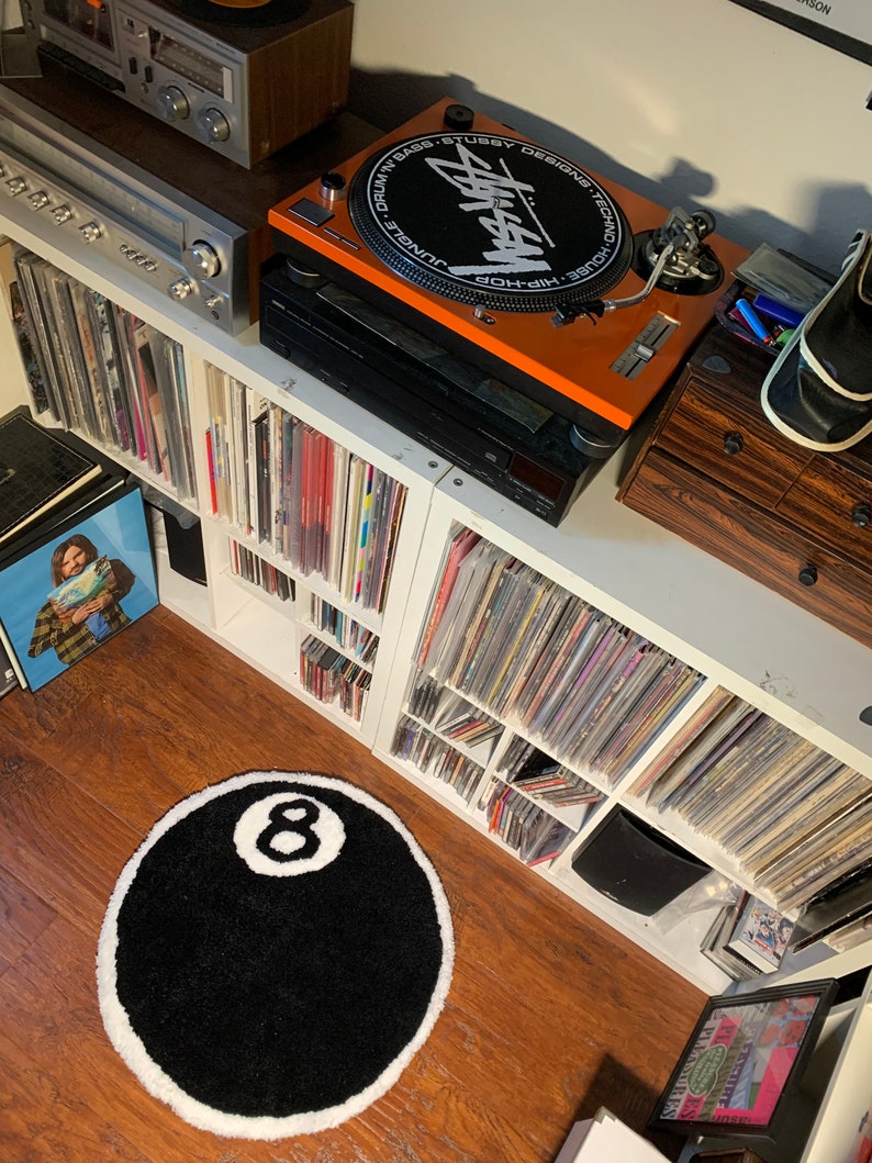 8 Ball Rug - Etsy