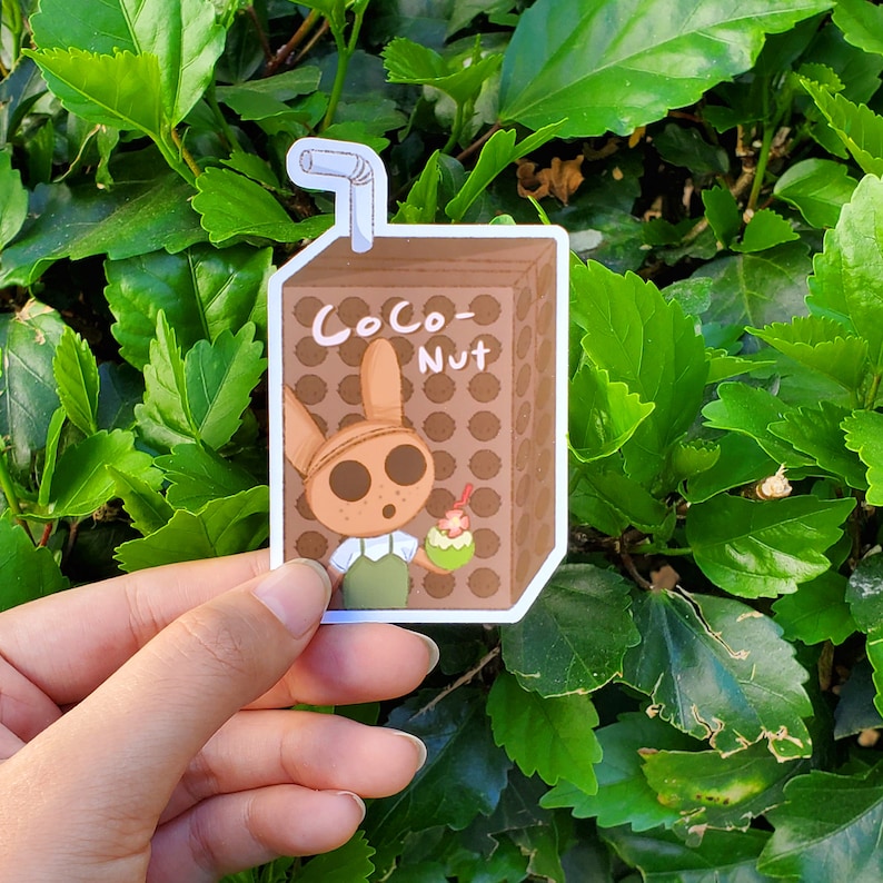 Animal Crossing Juice Box Stickers Snake Ruby Dotty Coco - Etsy