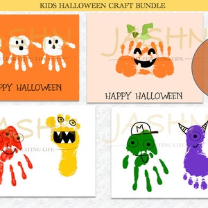 Halloween Craft Bundle for Children Halloween Activity - Etsy