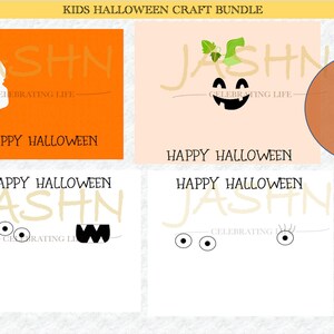 Halloween Craft Bundle for Children Halloween Activity - Etsy