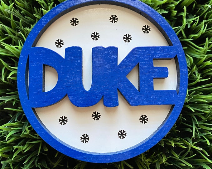 Duke Blue Devils Christmas Ornament - Etsy