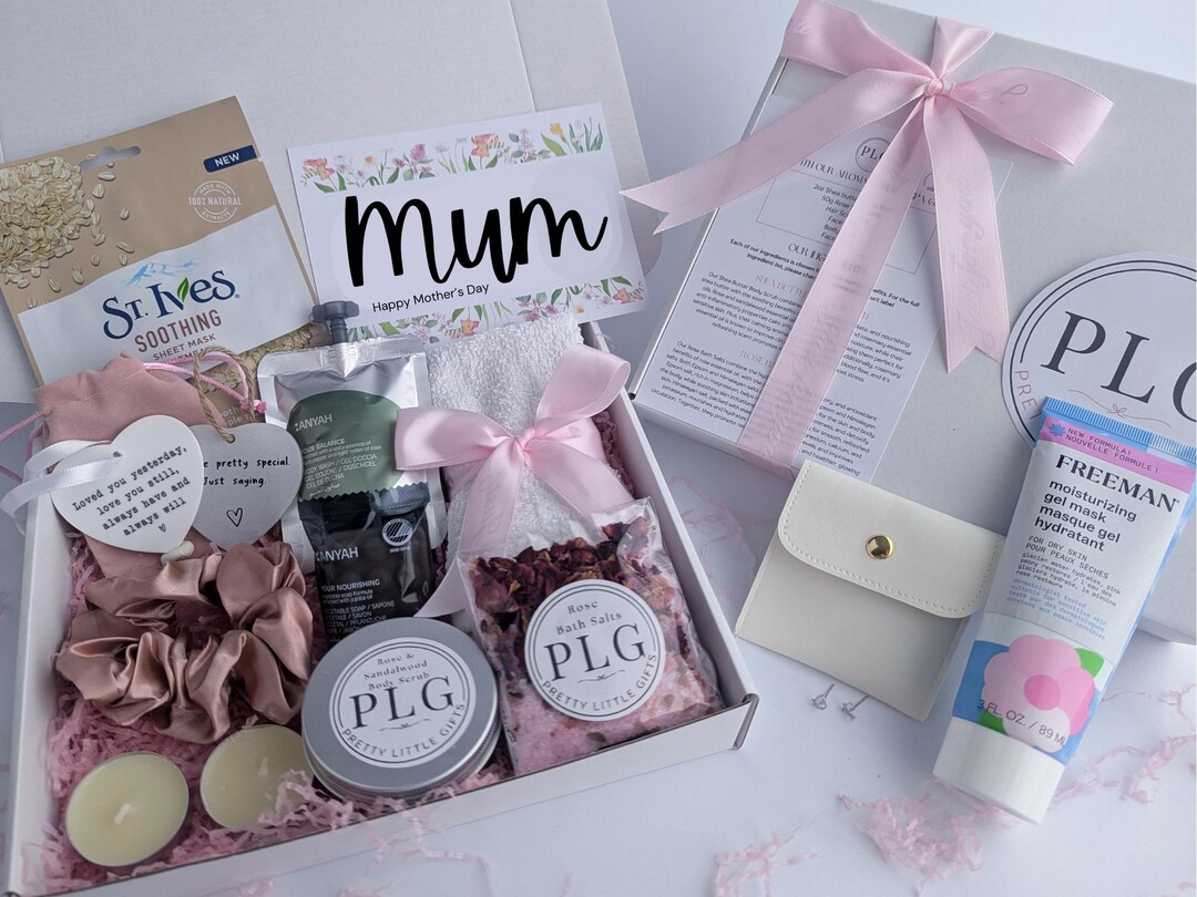 Mothers Day Hamper Spa Gift Box Mother Day Self Care Box First Mother ...