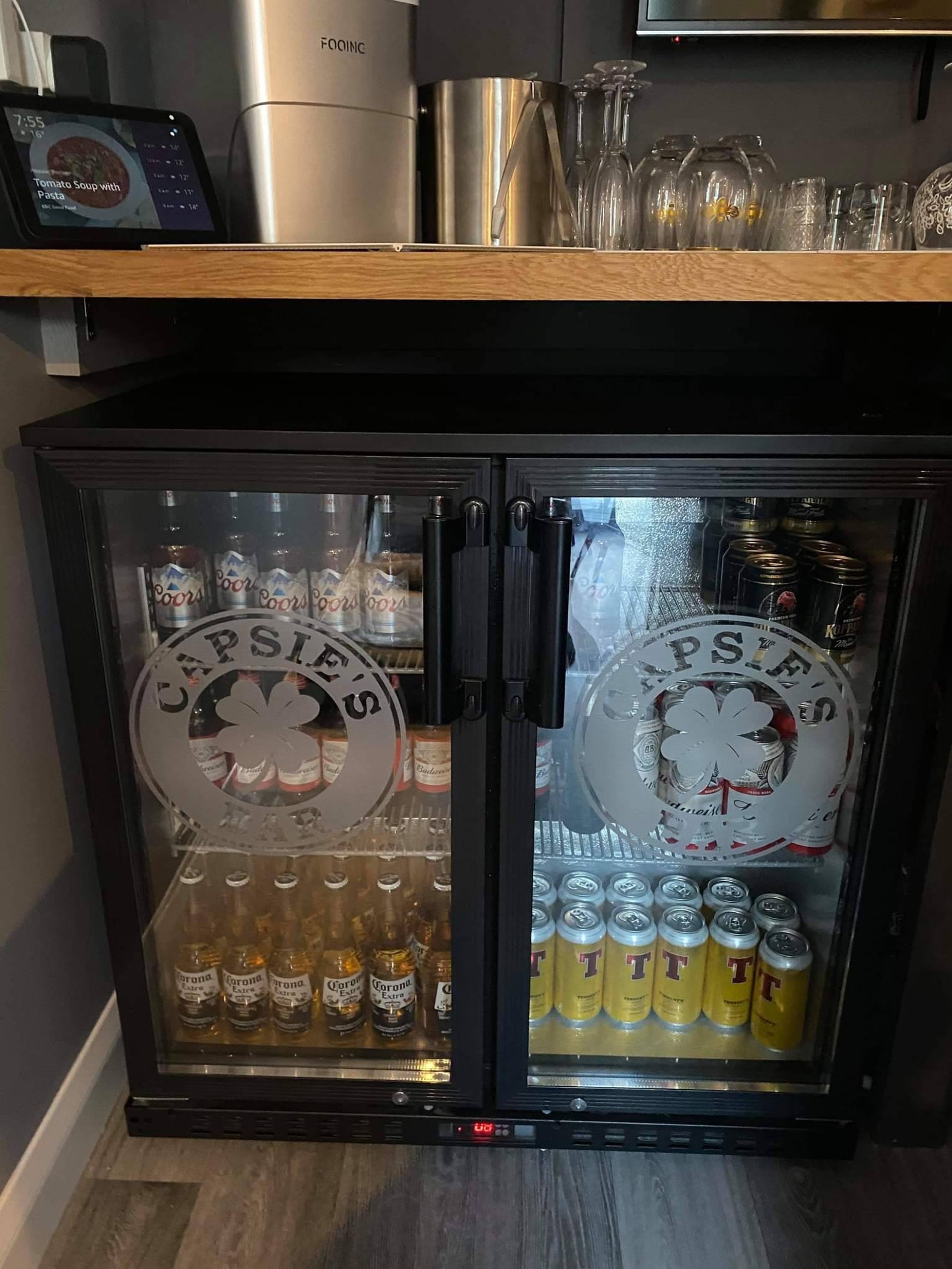 Personalised Beer Fridge / Window / Bar / Shop Window Decals - Etsy UK