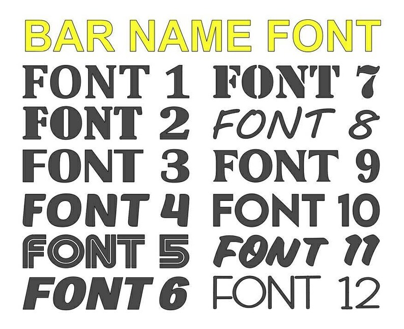 Personalised Beer Fridge / Window / Bar / Shop Window Decals - Etsy UK