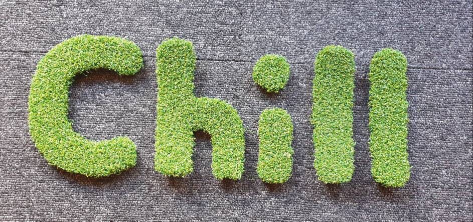 Artificial Grass Letters Etsy