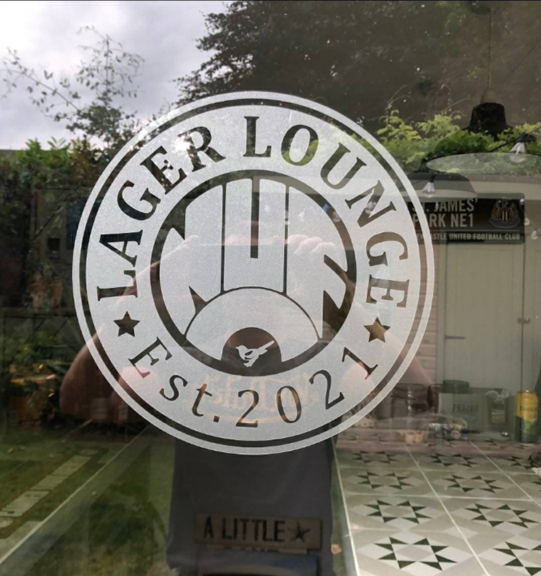 Personalised Beer Fridge / Window / Bar / Shop Window Decals - Etsy UK