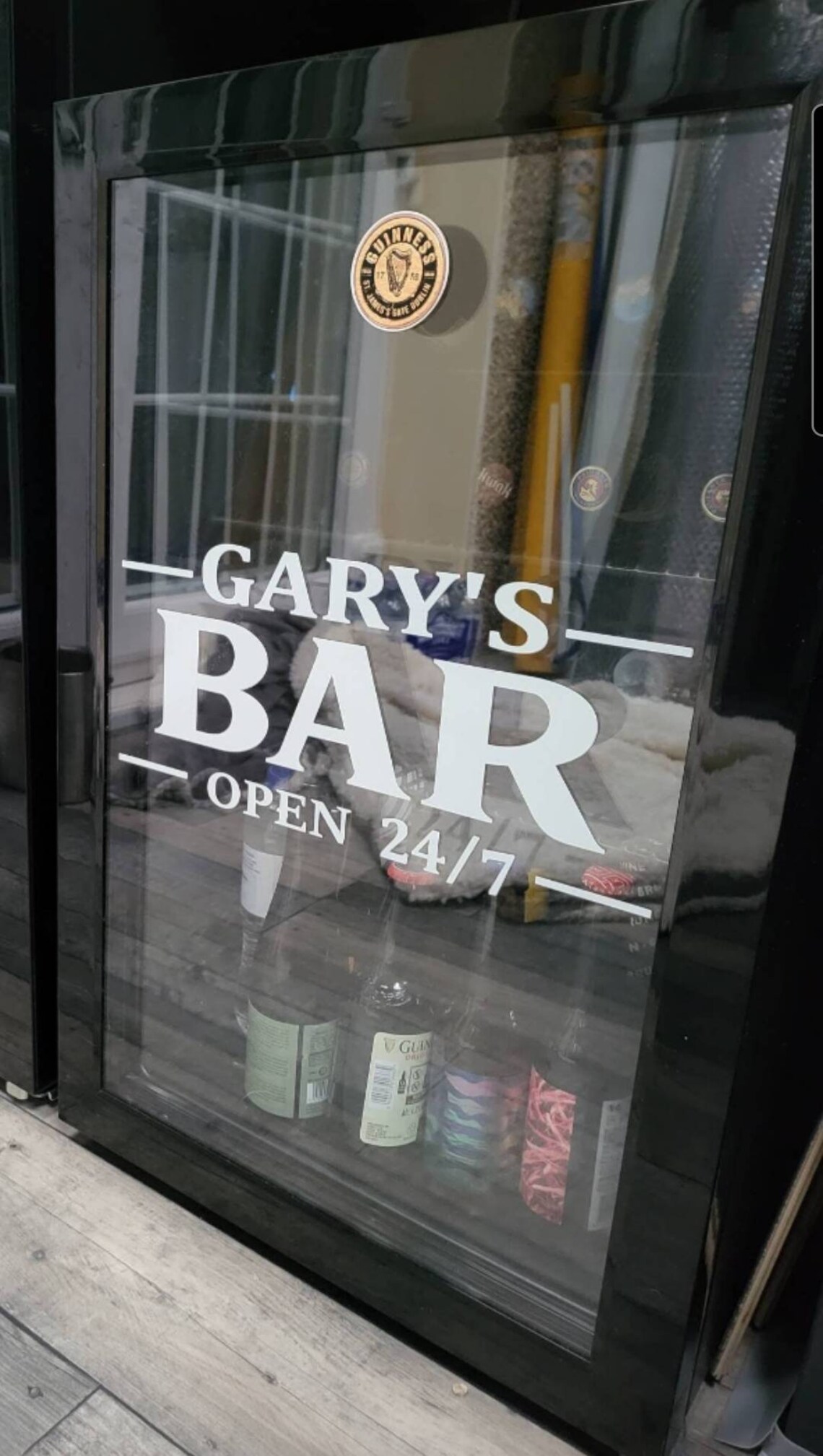 Personalised Beer Fridge Sticker / Decal - Etsy UK