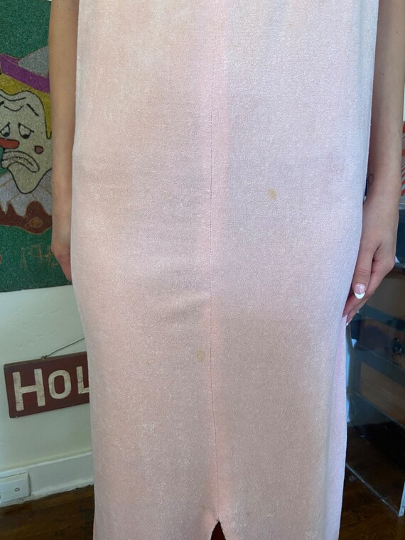 Vintage 1970s JC Penney Terry Cloth Nightgown - Gem