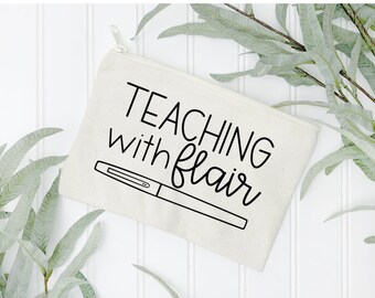 Custom Personalized Teacher Bag With Apple, School Gift, Teacher Gift ...