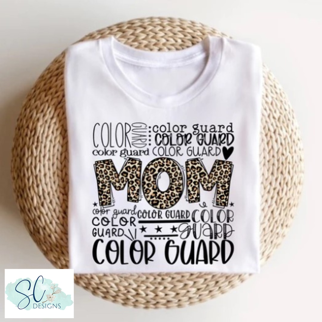 Color Guard Shirt Color Guard Mom School Spirit Shirt Mom Spirit Shirt ...
