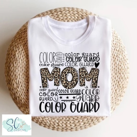 Color Guard Shirt Color Guard Mom School Spirit Shirt - Etsy
