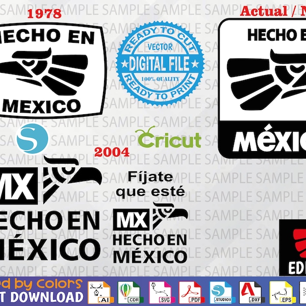Hecho En Mexico - Etsy