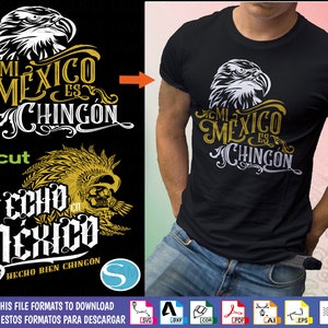 Mexican Chingón Svg Mexican Chingon Svg Hecho En México | Etsy