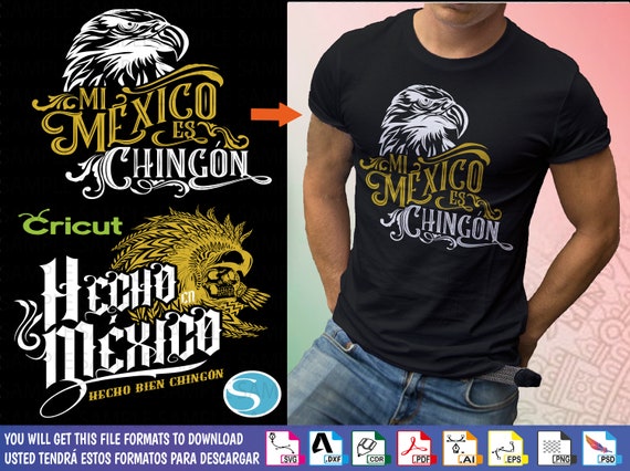 Mexican Chingón Svg Mexican Chingon Svg Hecho En México | Etsy