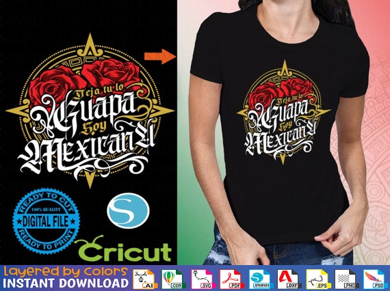 Mexican Chingón Svg Mexican Chingon Svg Mexicana Chingón - Etsy