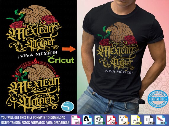 Mexican chingón svg 2 in 1 Mexican Power svg Viva México | Etsy