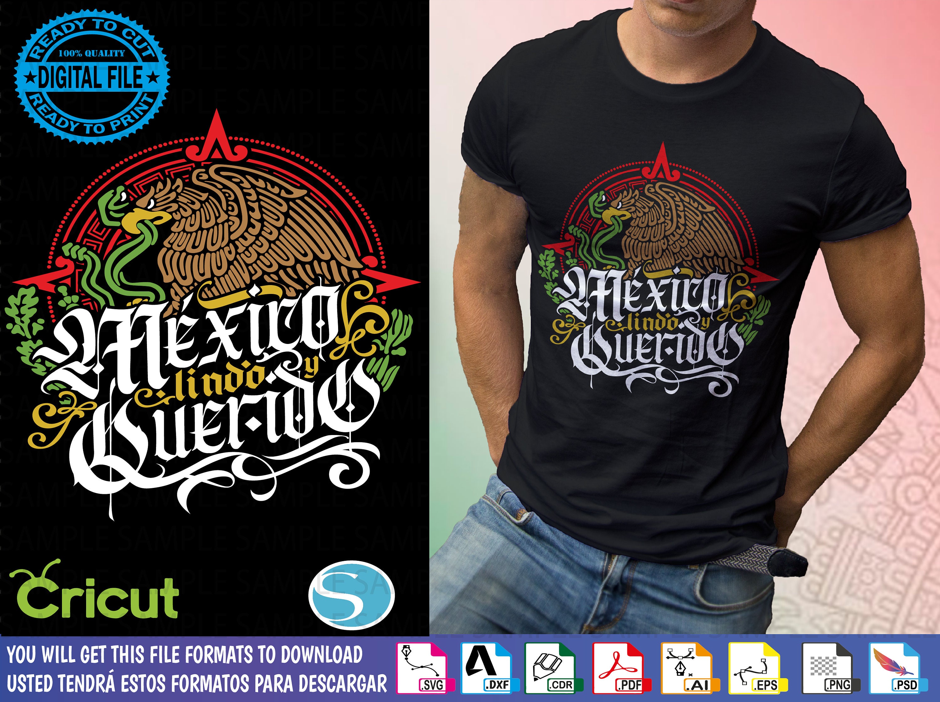 Mexican chingón svg Mexican chingon svg Mexicano chingón | Etsy