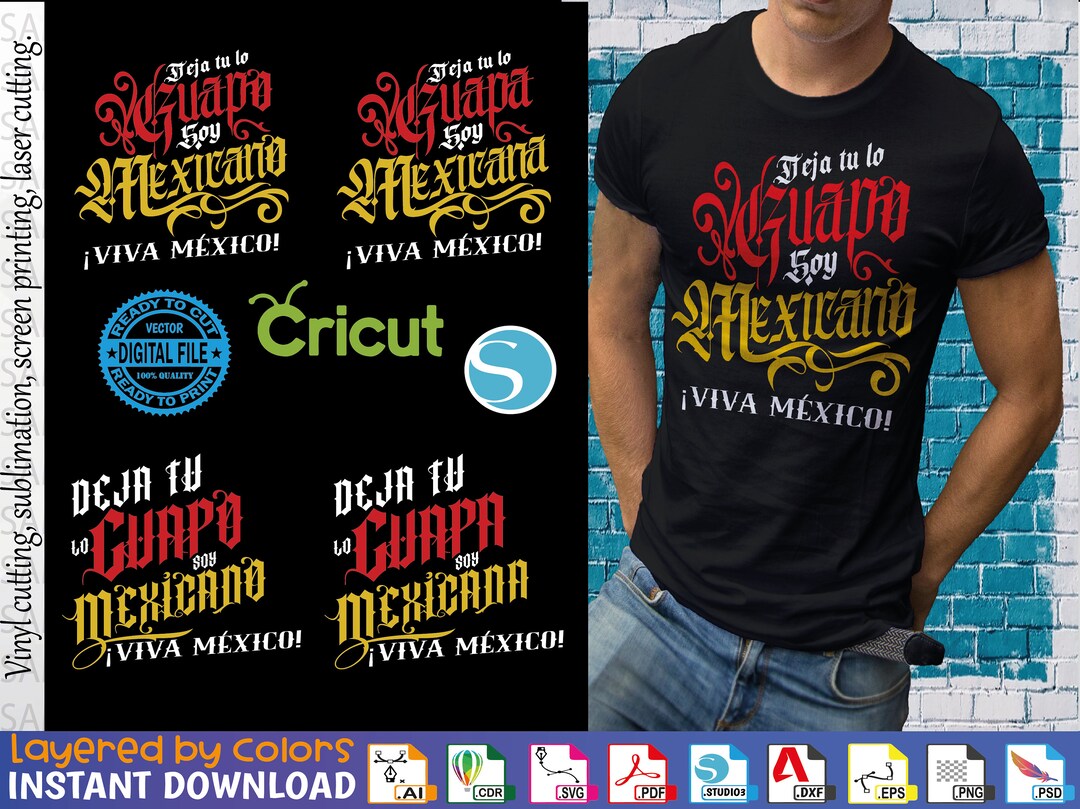 Mexican Chingón 4x1 - Mexican Chingon Svg - Mexicana Chingón Svg ...