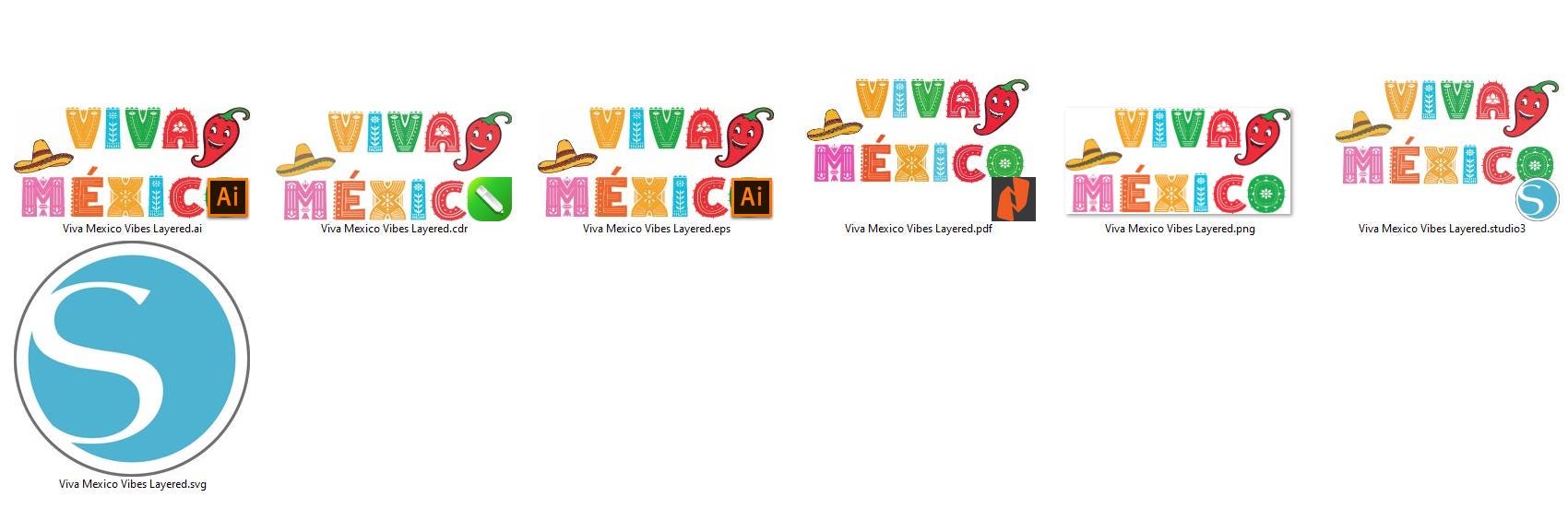 Viva México - Layered by Colors - Mexican Chingon - - Mexican Chingon ...