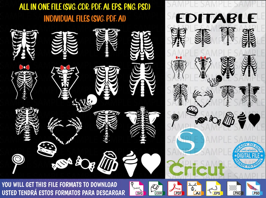Bundle Day of the Dead Svg- Day of the Dead Clipart - Day of the Dead ...