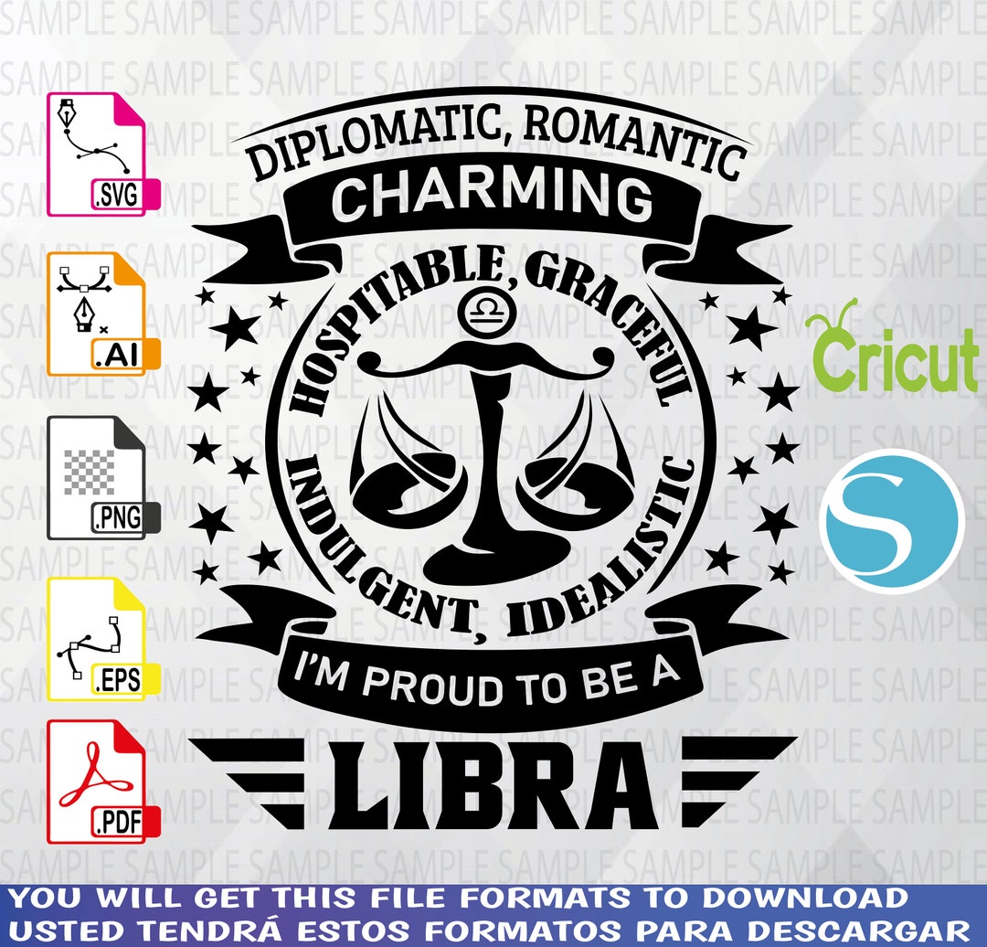Libra Svg - Libra Zodiac Sign Svg - Zodiac Svg - Instant Download ...
