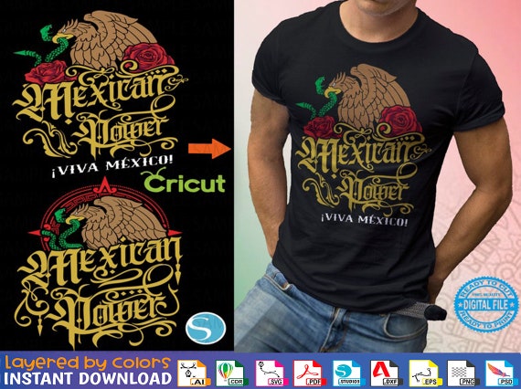 Mexican Chingón Svg 2 in 1 Mexican Power Svg Viva México - Etsy