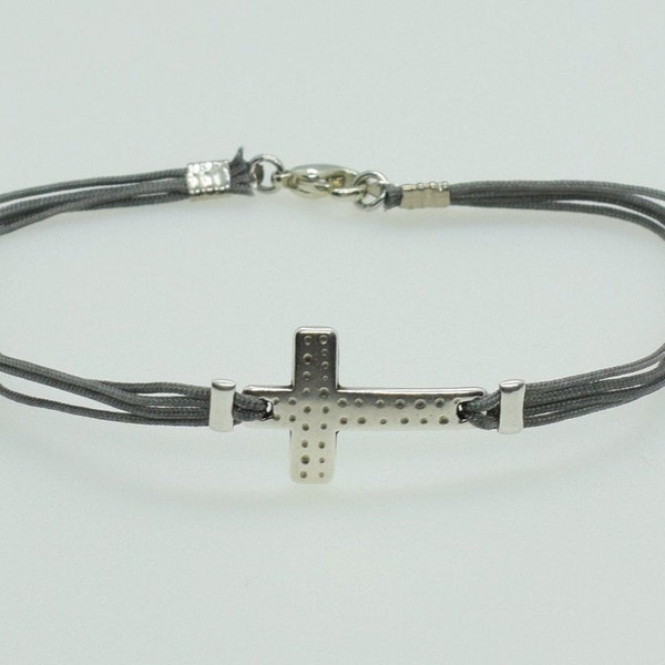 Men Cross Bracelet - Etsy