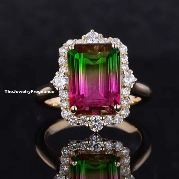 Watermelon Tourmaline - Etsy
