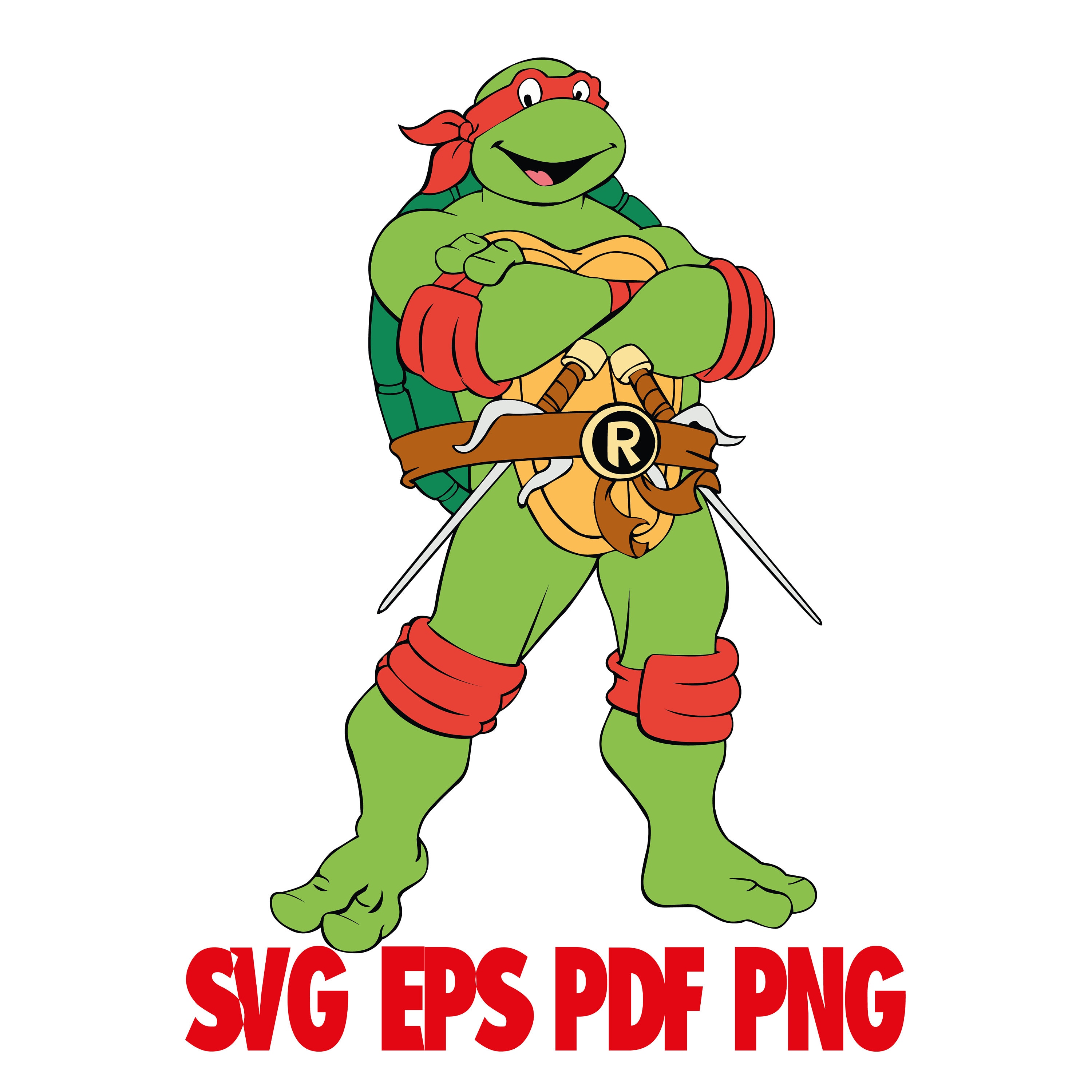 Teenage Mutant Ninja Turtles Clipart Turtles SVG Donatelo | Etsy