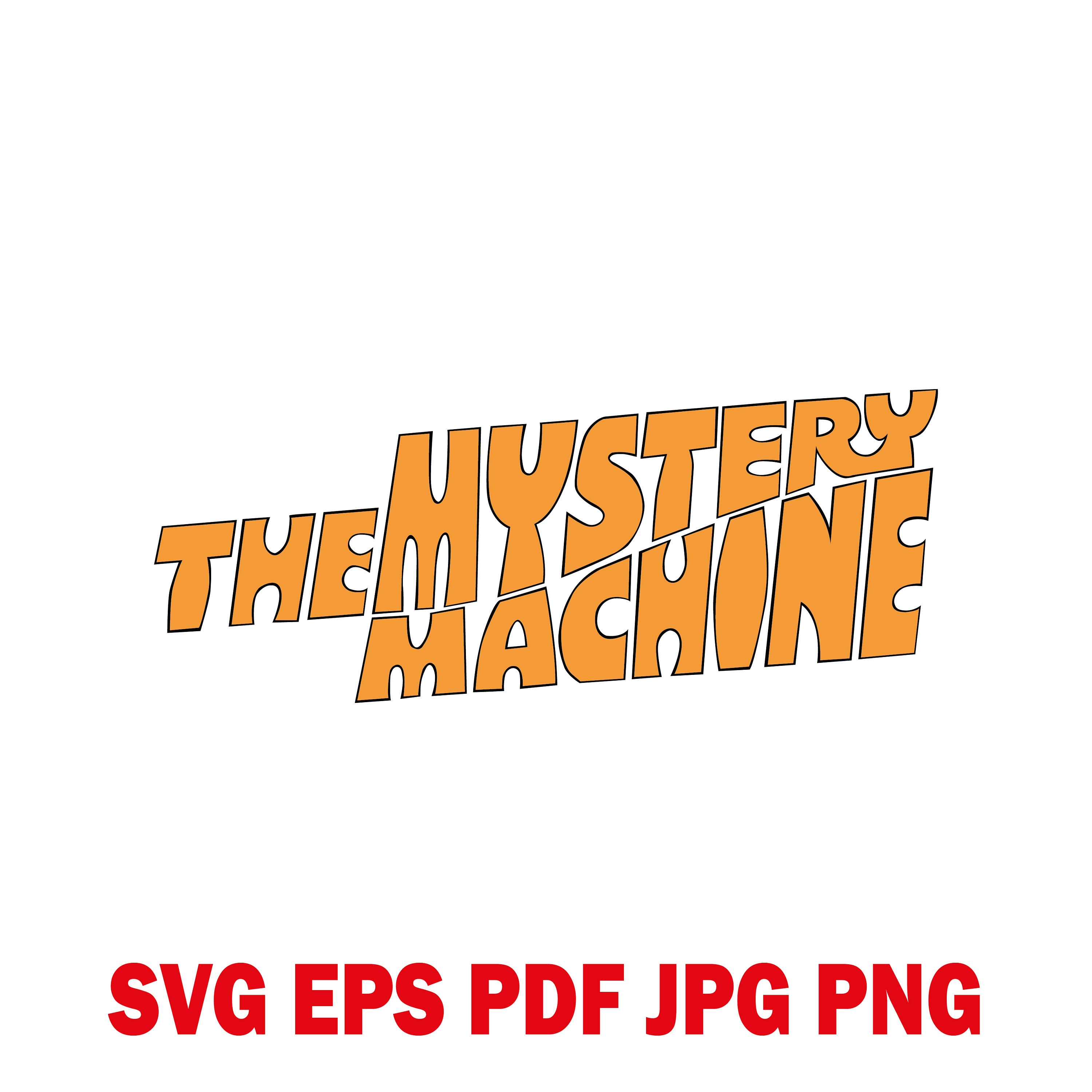 Scooby dooby doo Svg Mystery Machine SVG Cartoon Clipart | Etsy