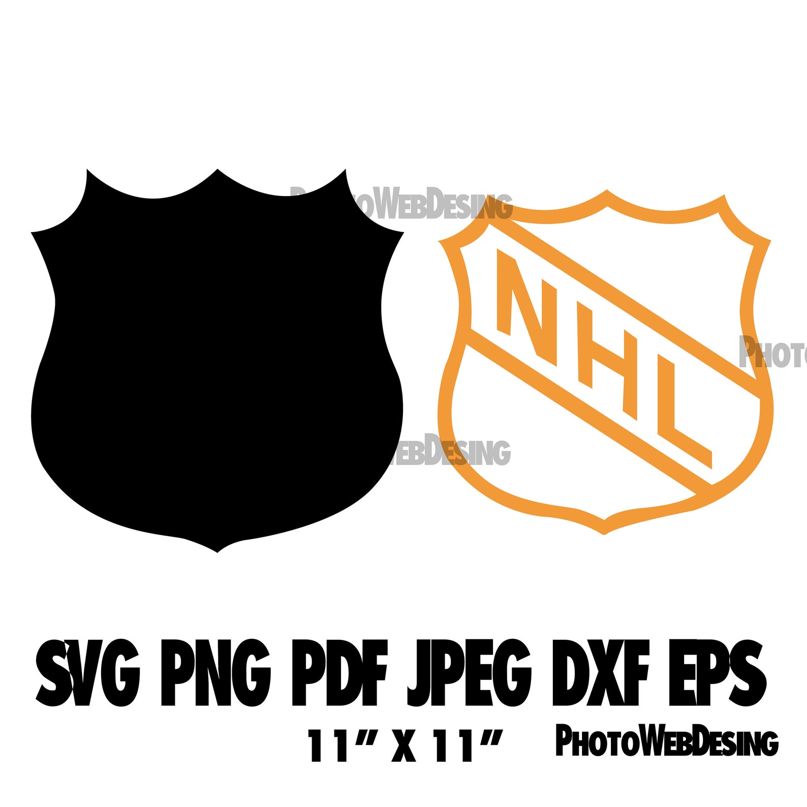 NHL Logo svg nhl logo png nhl hockey logo National hockey | Etsy