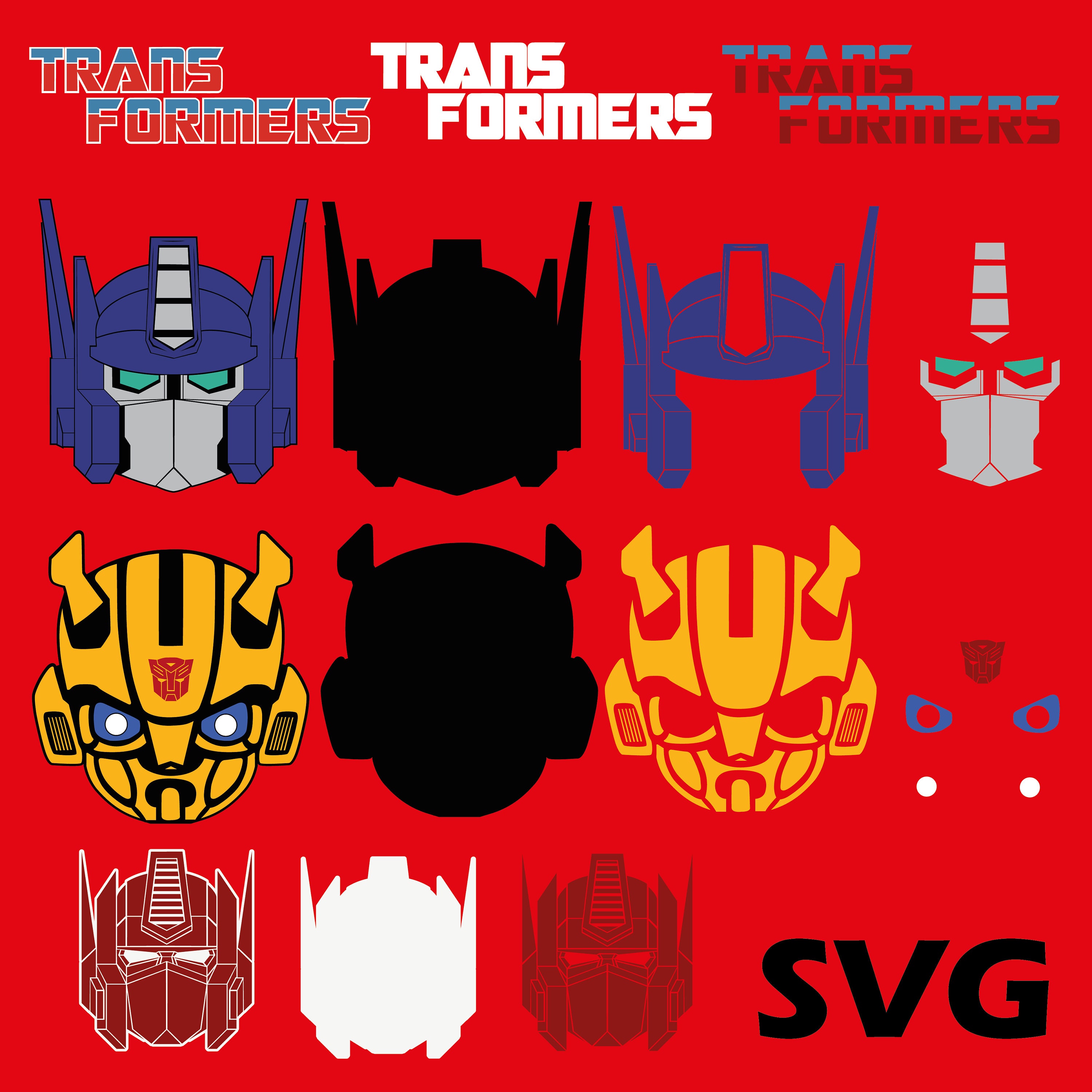 Transformers svg Optimus Prime Transformers logo Autobot | Etsy