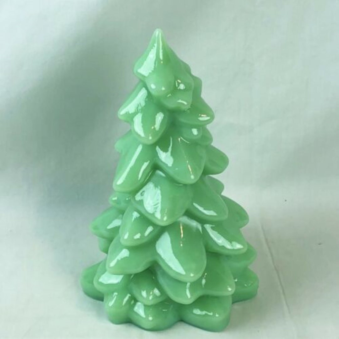 Mosser Glass Christmas Vintage Style Jadeite Christmas Tree - Etsy