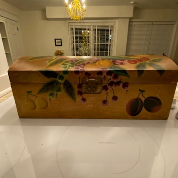 Hand Painted Chest - Etsy