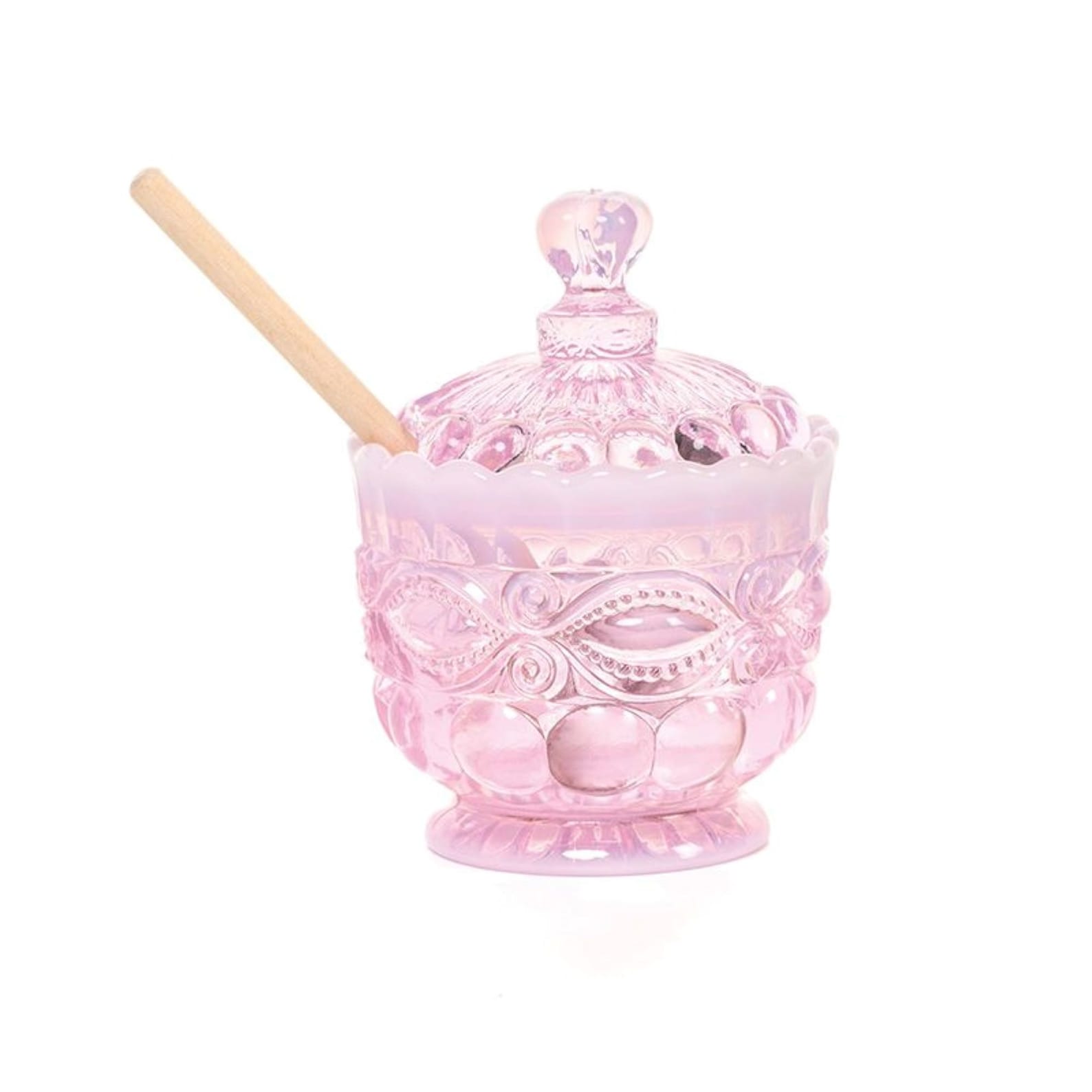 Mosser Glass Vintage Style Eye Winker Collection Opal Pink | Etsy