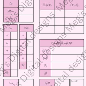 Business Cash up Sheet Editable - Etsy UK