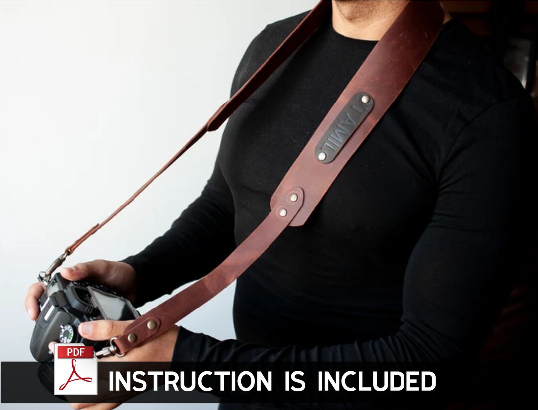 Camera Strap Pdf, Camera Strap Pattern, Leather Camera Strap Pdf ...