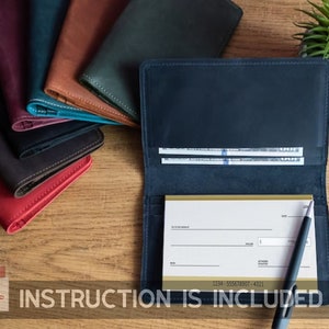 Leather Checkbook Wallet Pdf, Leather Checkbook Wallet Pattern ...