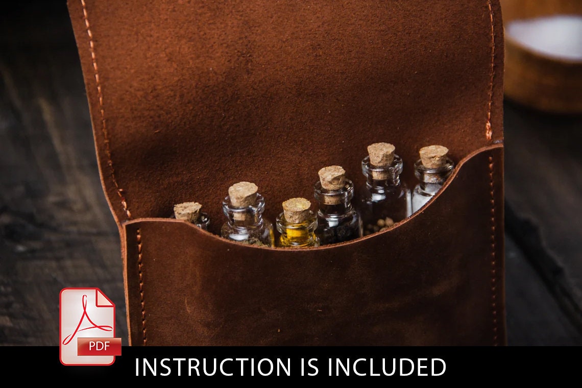 Leather Spice Kit Pdfbushcraft Spice Kit Pdftravel Spice Kit - Etsy