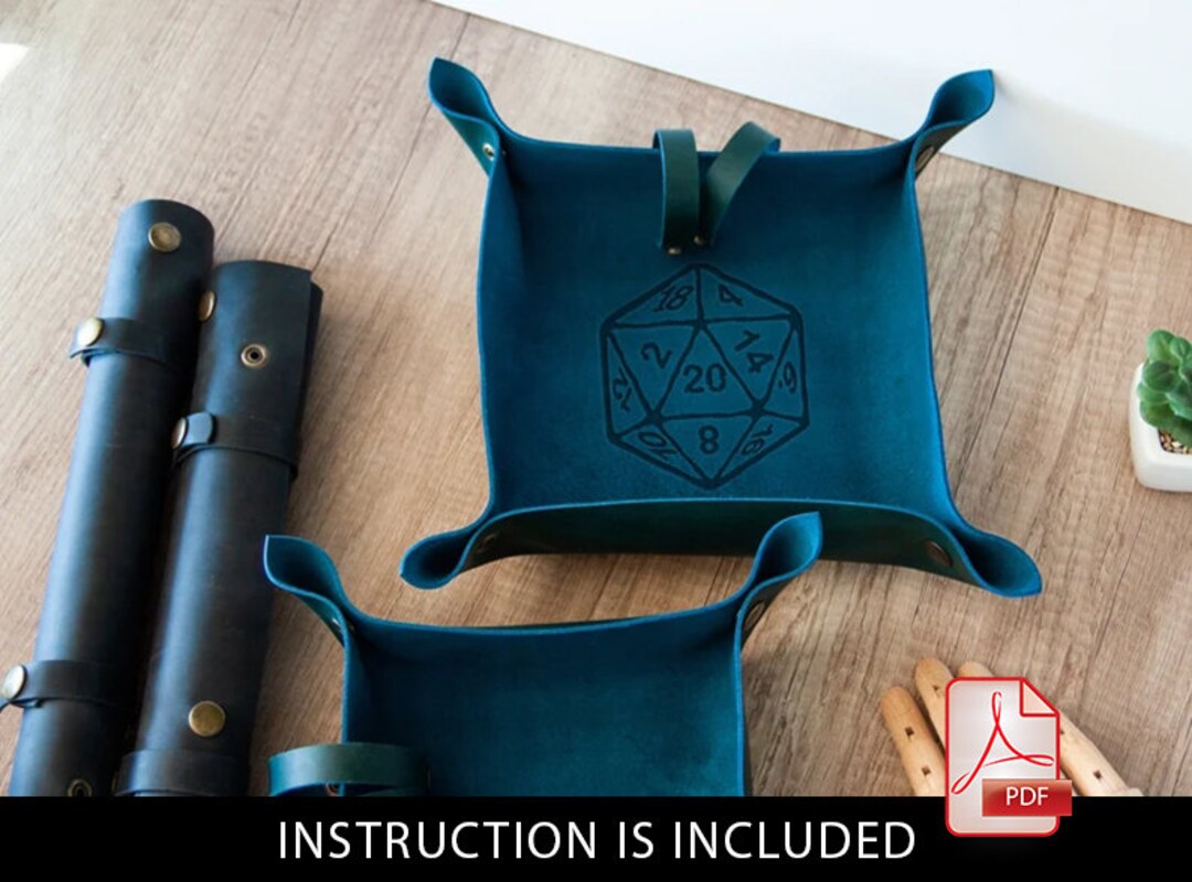 Leather Valet Tray Pattern,leather Catchall Tray Pdf,catchall Tray ...