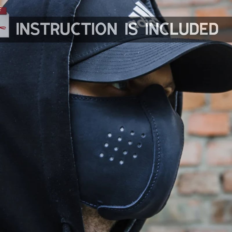 Leather Mask Pattern - Etsy