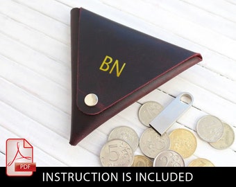 Mini Coin Purse or Wallet PDF Pattern - Etsy